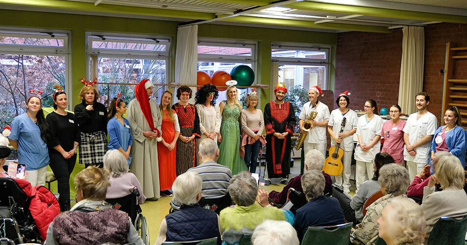 Die Weihnachtsfeier in der KRH Geriatrie Langenhagen